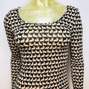 H&M | Dresses | Hm Bunny Rabbit Bodycon Dress Sz 4 | Poshmark